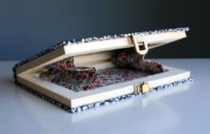 DIY Book Clutch Tutorial - CaughtOnAWhim.com