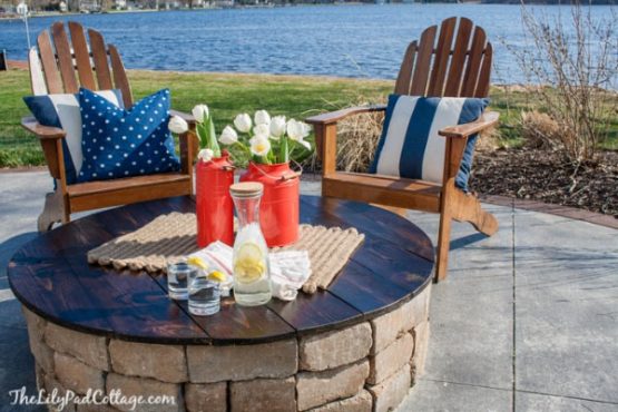 9 DIY Fire Pit Table Ideas to Build for Your Yard Now