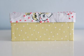 DIY: 'That's a Wrap' Fabric Covered Boxes