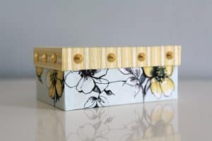 DIY: 'That's a Wrap' Fabric Covered Boxes