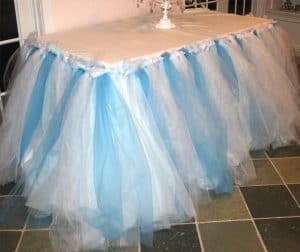 11 GORGEOUS DIY Table Skirt Ideas You Can Make FAST!