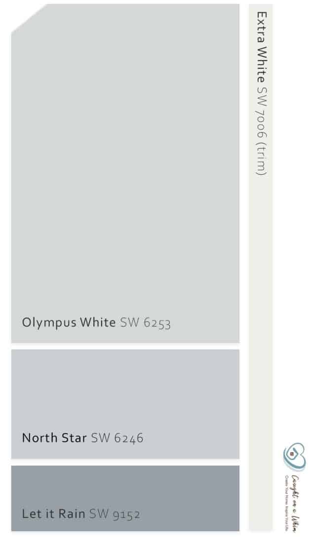 Sherwin-Williams Olympus White SW 6253 - The Blue-Gray Paint That Keeps ...
